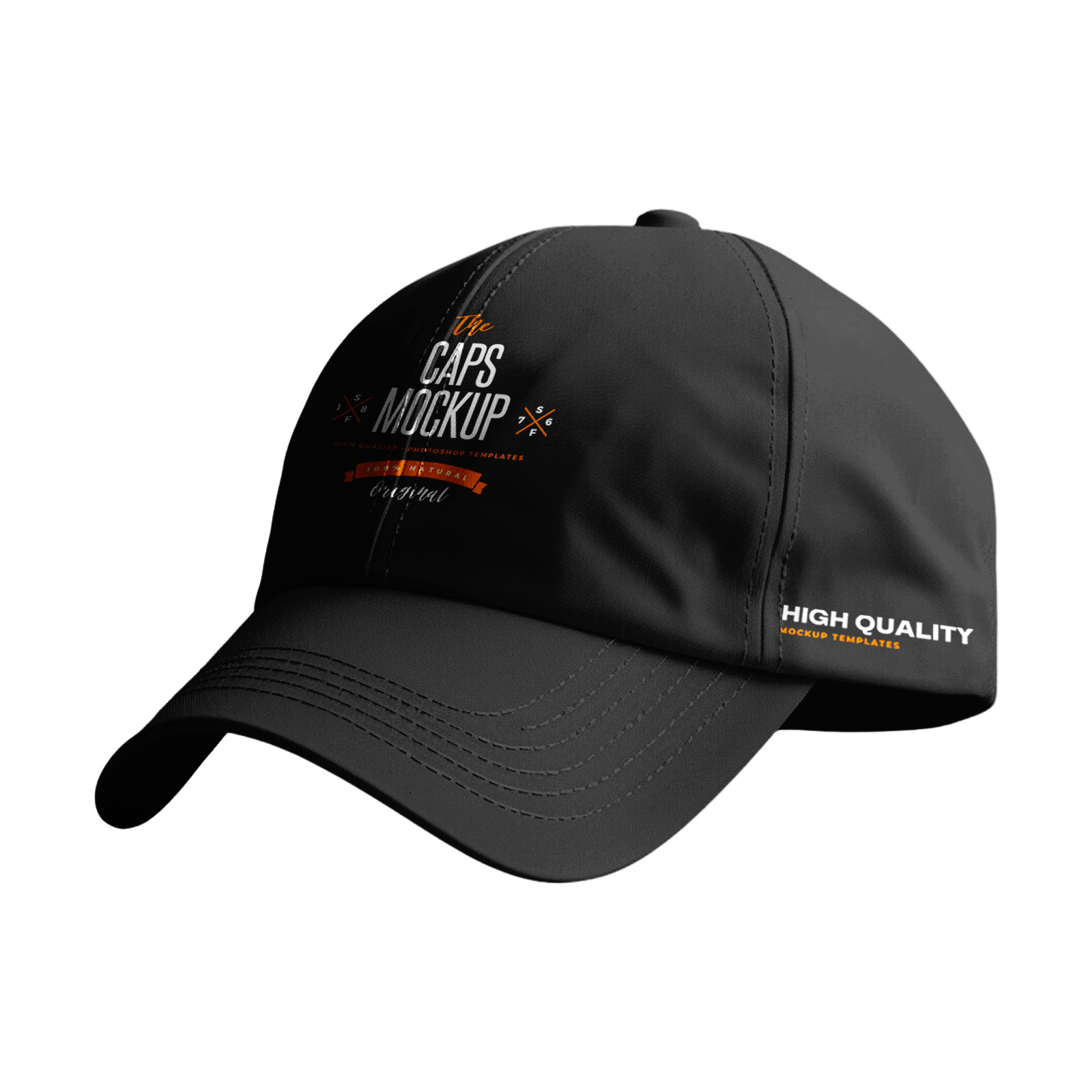 Black Cap Mockup | Free Mockup Ai