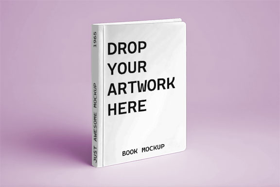 side-view-book-mockup | Free Mockup Ai